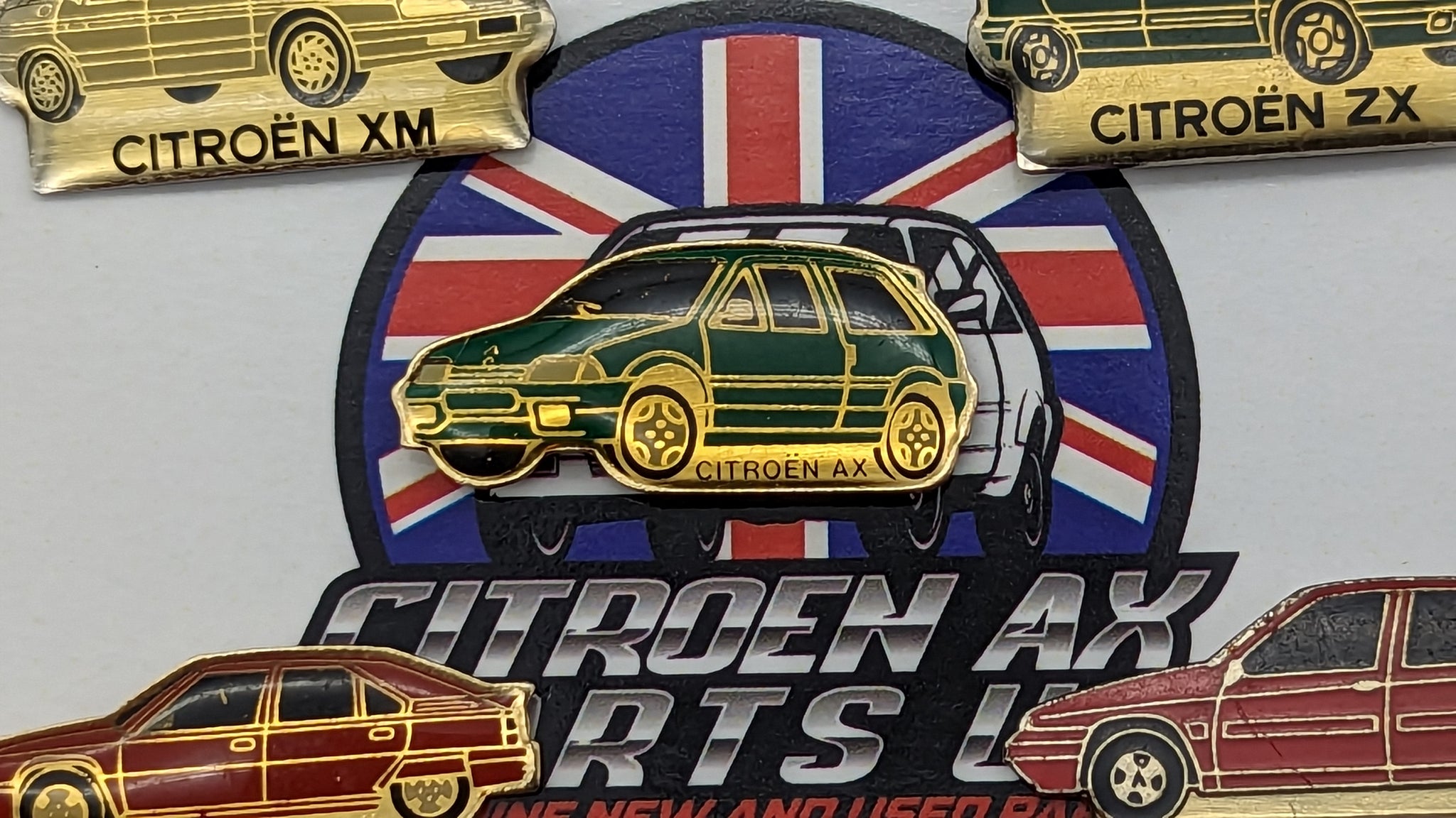 Assorted Citroen Pins/ Badges – Citroen AX Parts UK